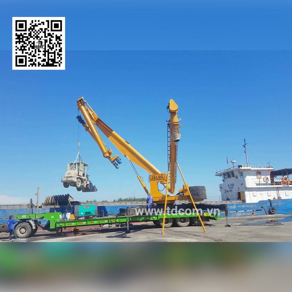 Máy hút xi măng lắp đặt di động trên sơ mi remoc