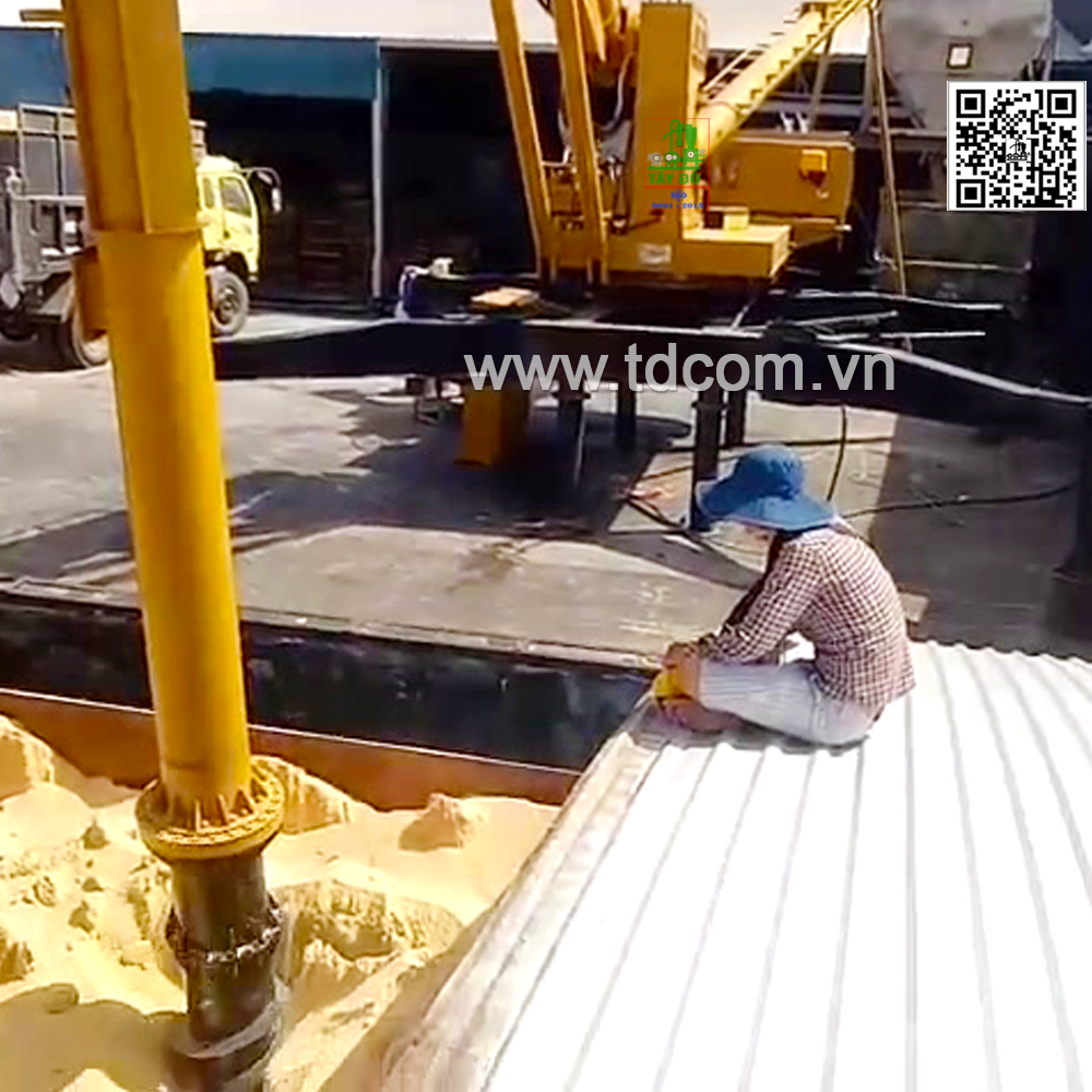 Soybean meal ship unloader designed for ships