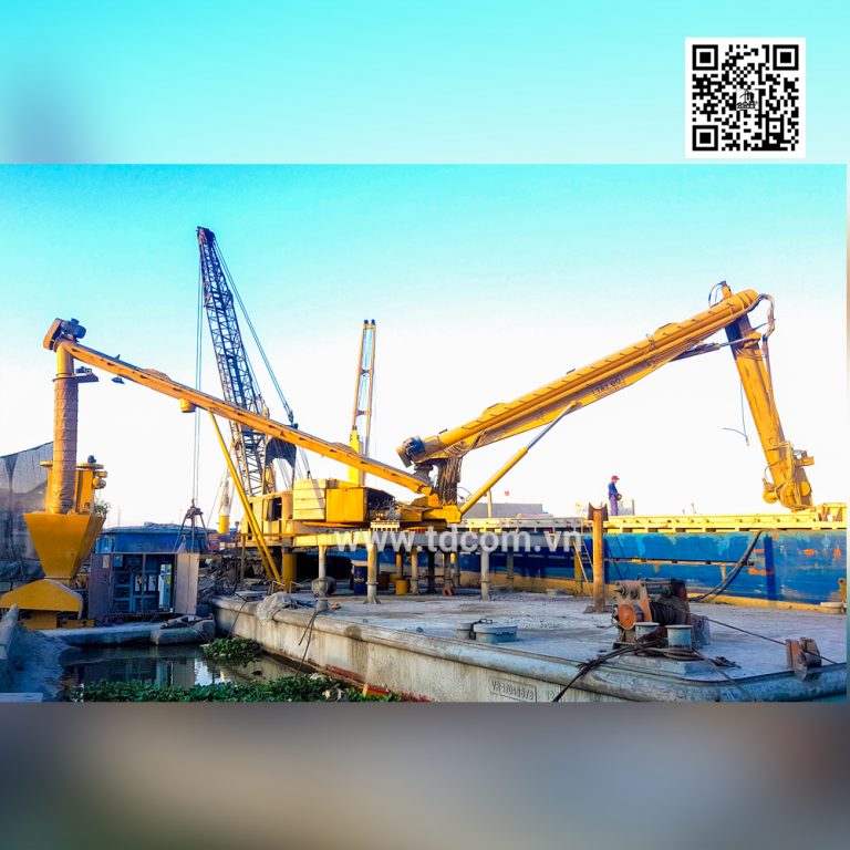 Cement ship unloader installed on ferry ships - MÁY HÚT THỔI - TÂY ĐÔ